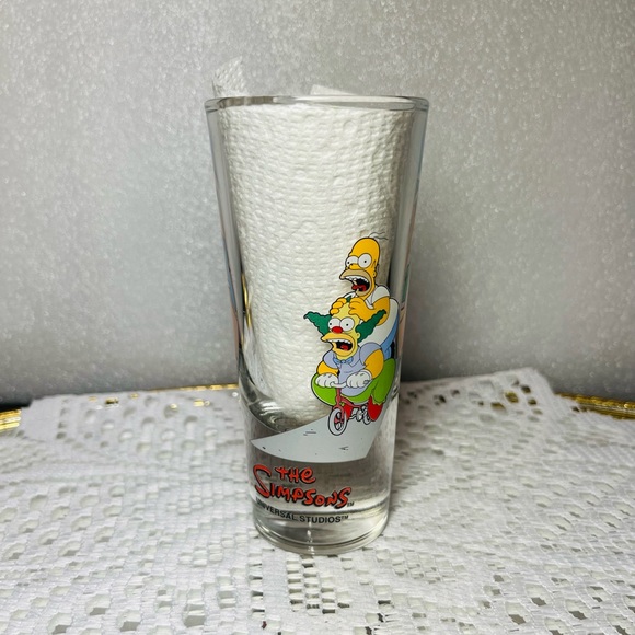 Accents | The Simpsons Glass Universal Studios | Poshmark